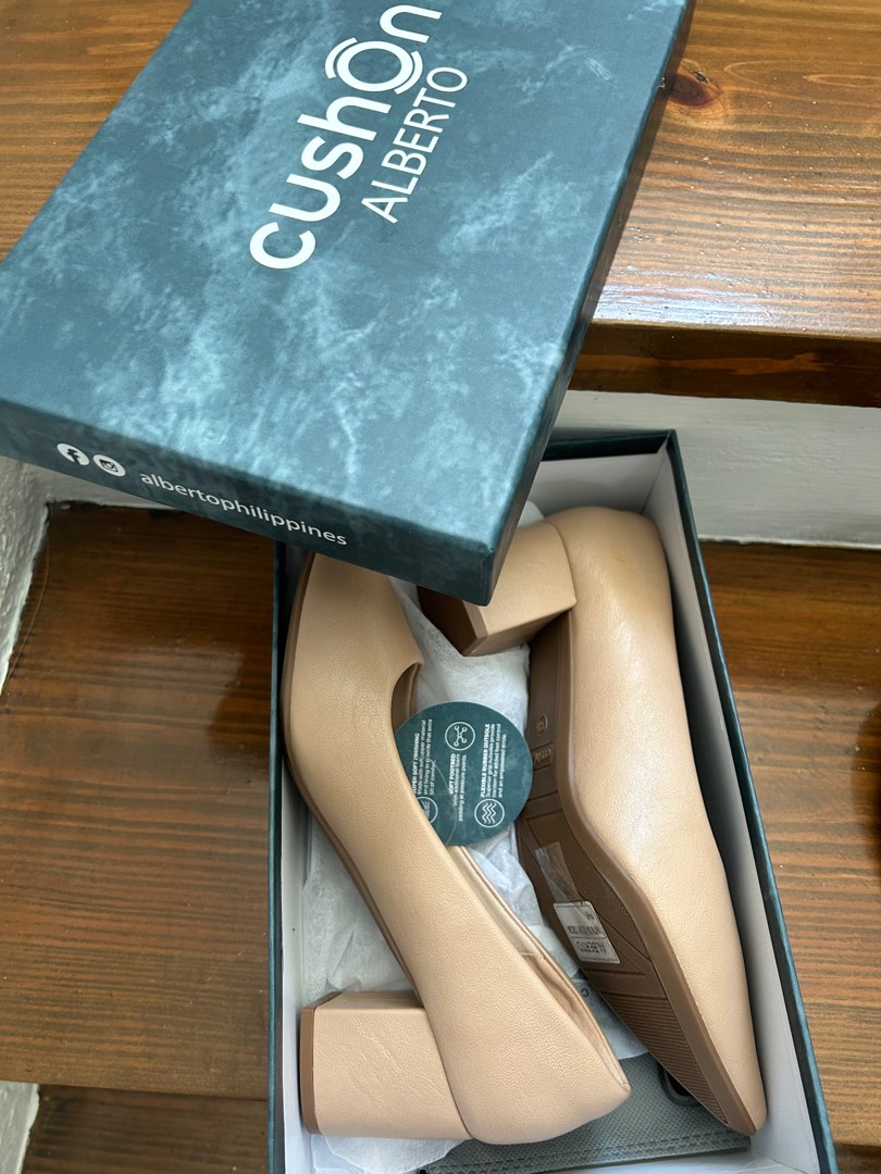 Alberto Cushon Nude Gail Pumps on Carousell