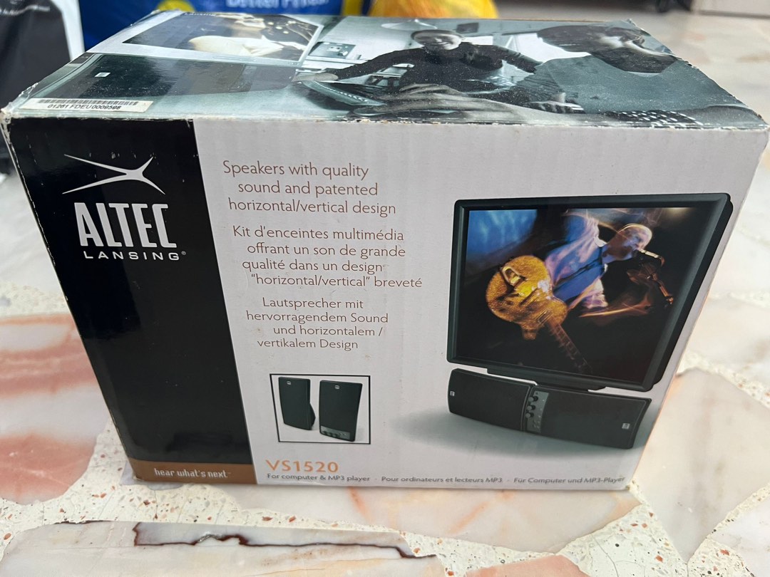 Altec lancing computer speaker, Audio, Other Audio Equipment on Carousell