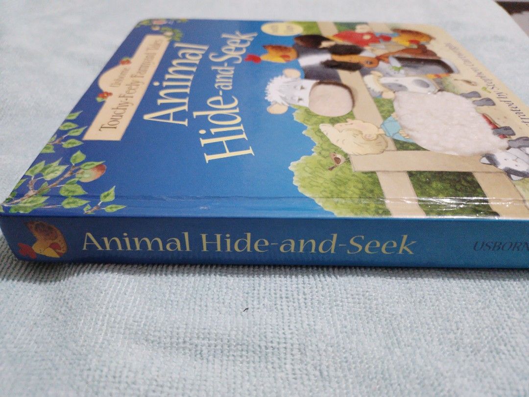 Animal Hide and Seek - boardbook on Carousell
