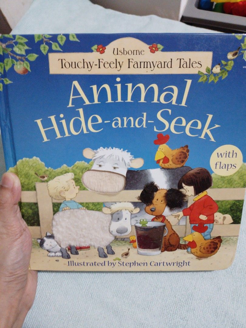 Animal Hide and Seek - boardbook on Carousell