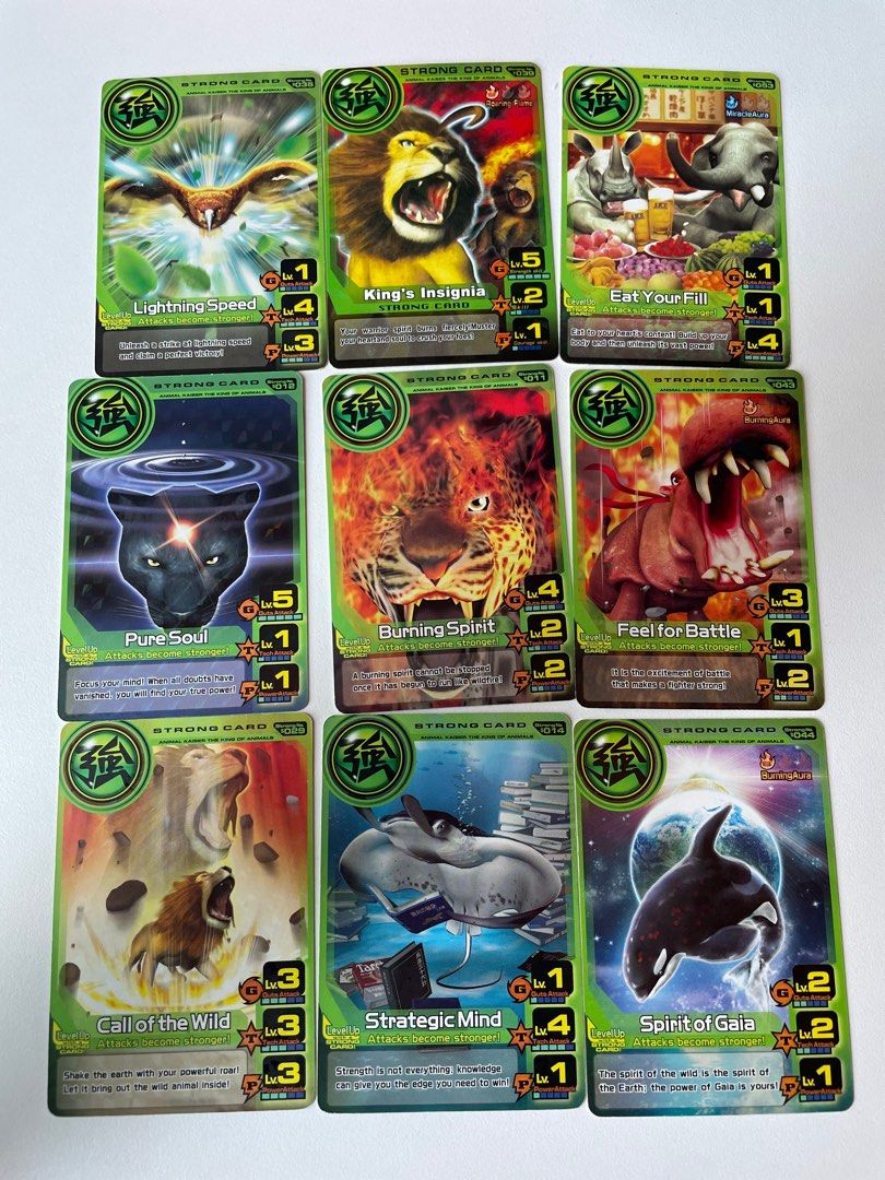 Animal Kaiser cards, Hobbies & Toys, Toys & Games on Carousell
