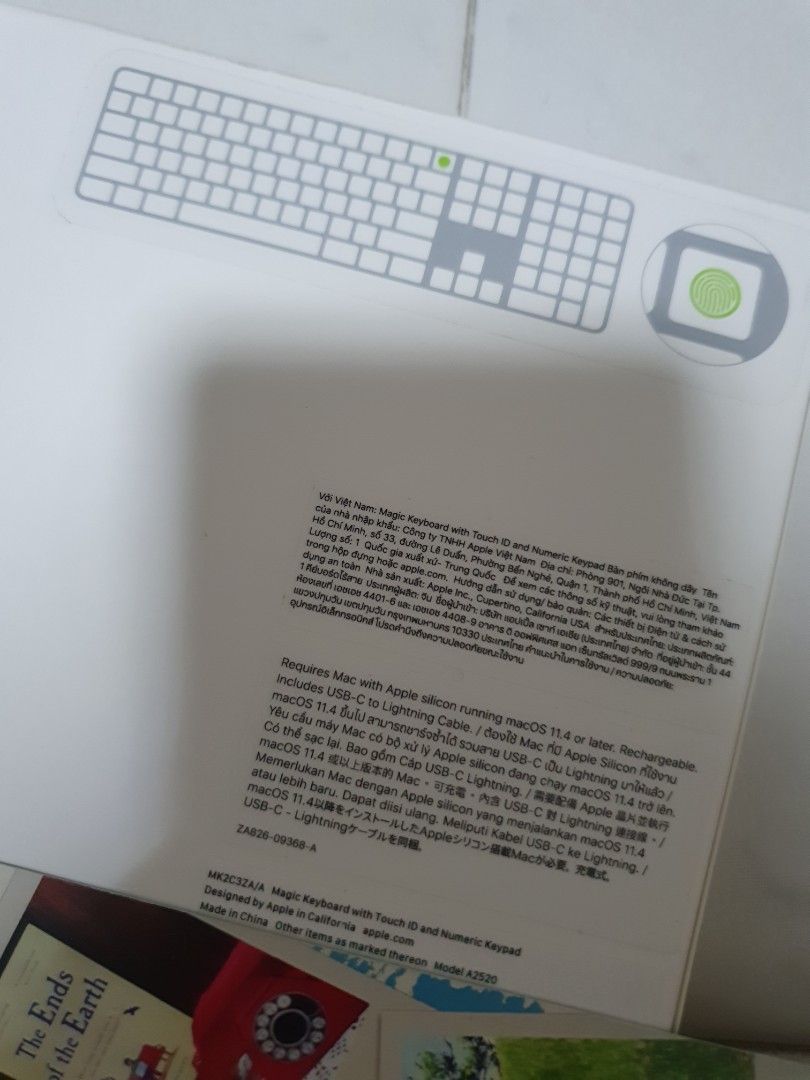 Apple Magic Keyboard With Touch Id And Numeric Keypad Computers And Tech
