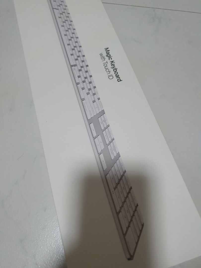 Apple Magic Keyboard With Touch Id And Numeric Keypad Computers And Tech