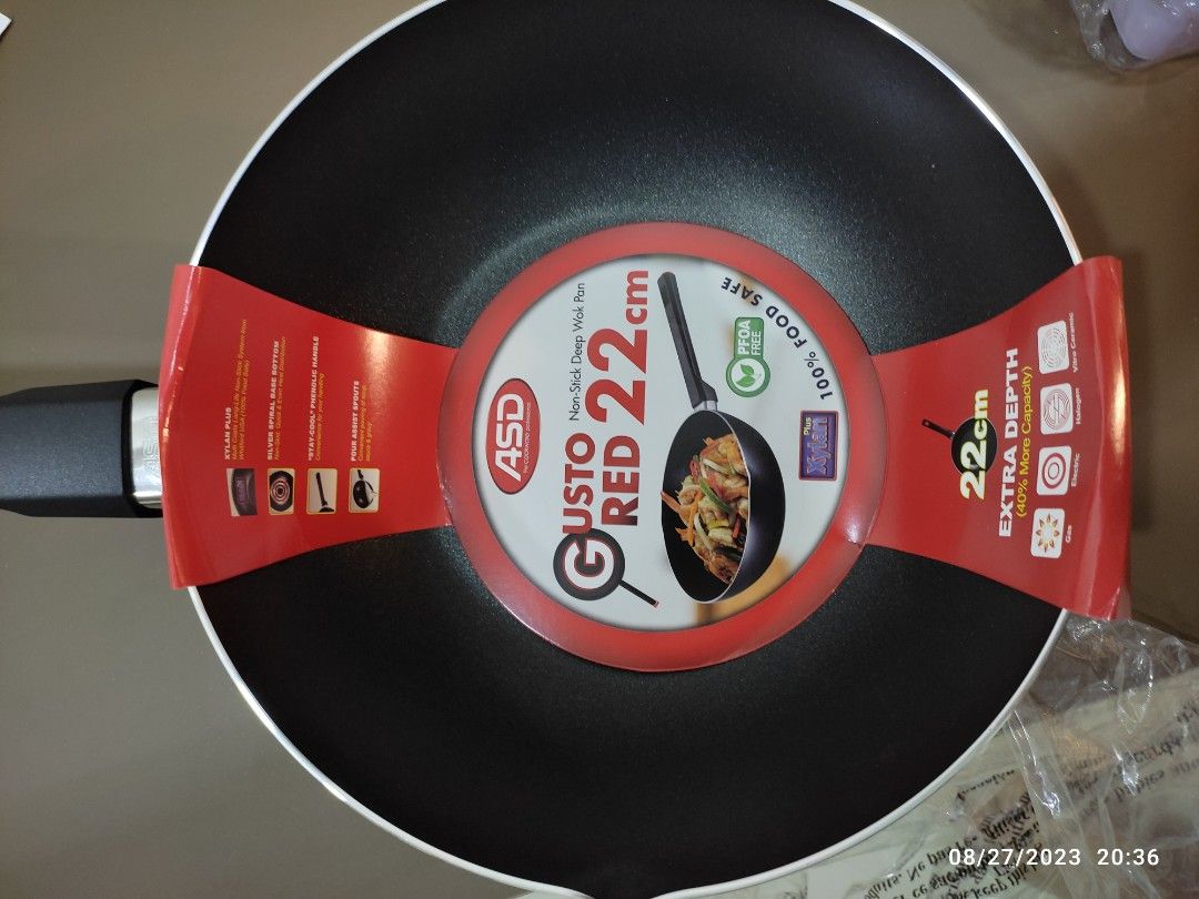 ASD Cooking Frying Pan, Furniture & Home Living, Kitchenware ...