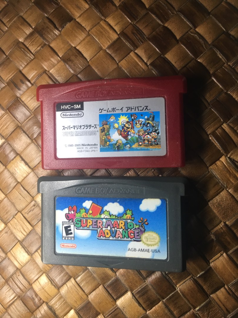 Authentic GBA Super Mario Bros Games, Video Gaming, Video Games ...