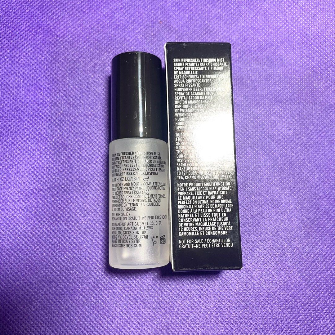 AUTHENTIC Mac prep + prime fix plus makeup setting spray on Carousell