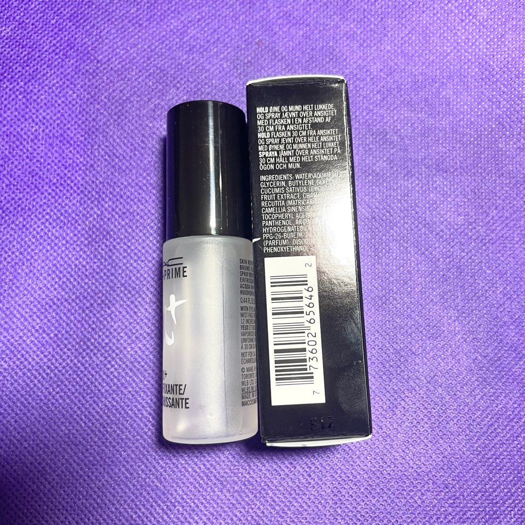 AUTHENTIC Mac prep + prime fix plus makeup setting spray on Carousell