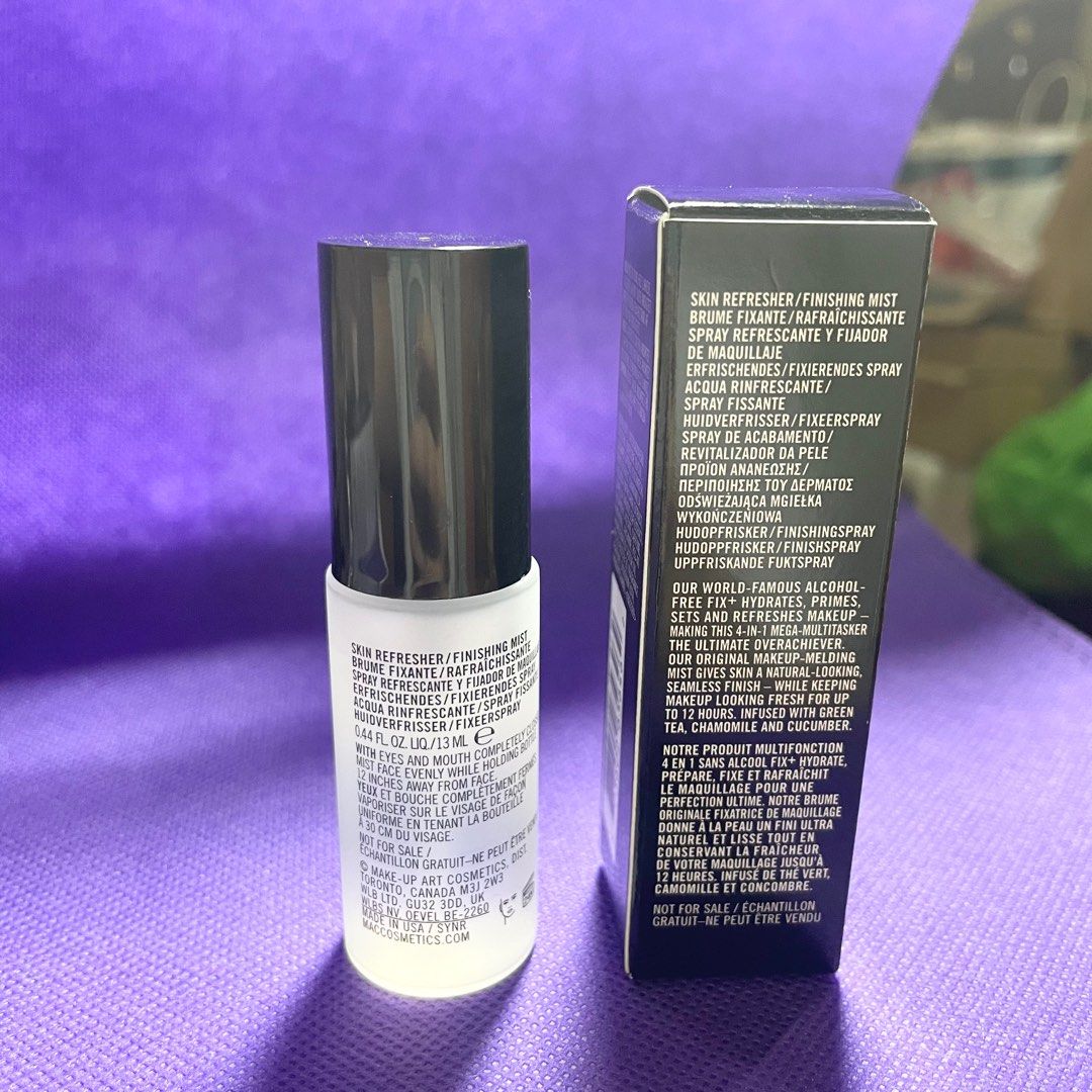 AUTHENTIC Mac prep + prime fix plus makeup setting spray on Carousell