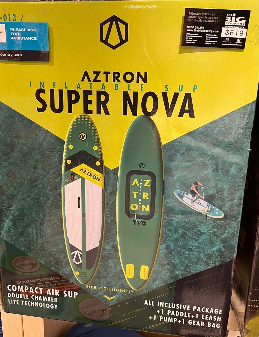 Aztron SUP - Stand up paddle, Sports Equipment, Sports & Games, Water Sports on Carousell