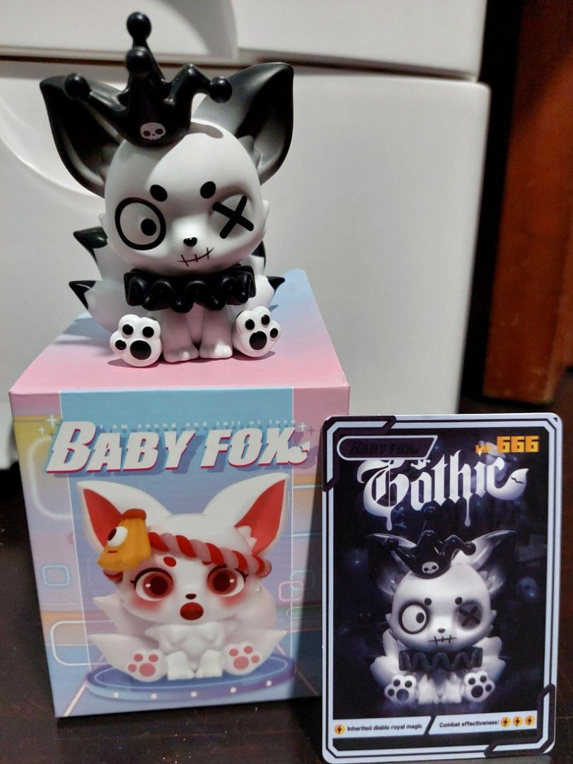 Baby Fox Blind Box-Gothic, Hobbies & Toys, Toys & Games on Carousell