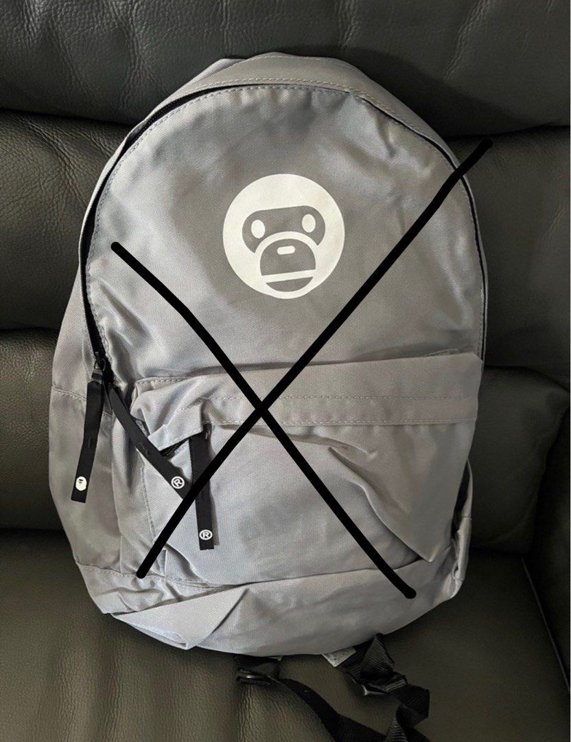 Bape &baby milo backpack, 男裝, 袋, 背包 - Carousell
