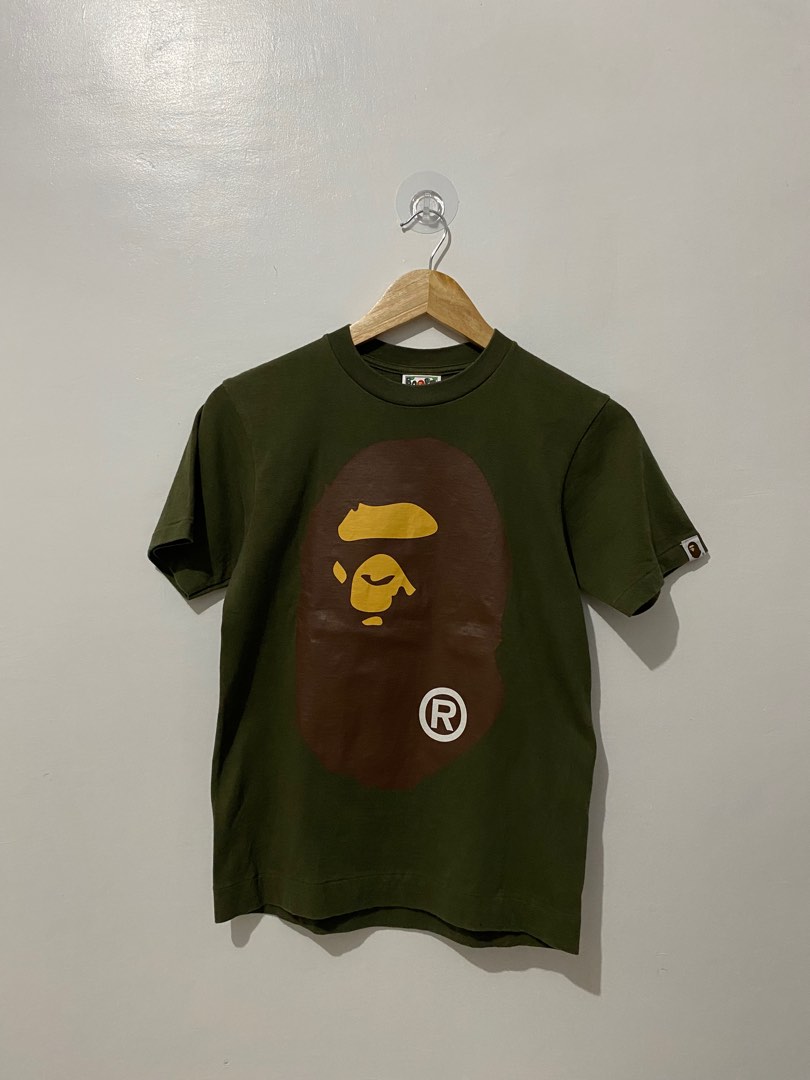BAPE BIG HEAD MIRROR PRINT on Carousell