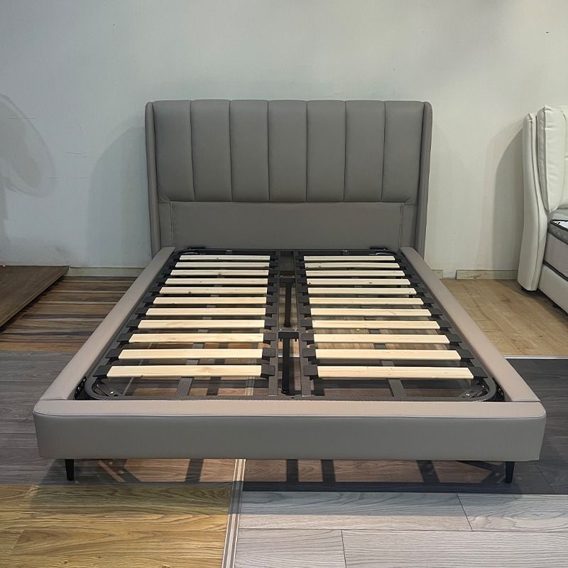 Bed frame - Base Type: Fishbone Wooden Slates High Quality Bed frame ...