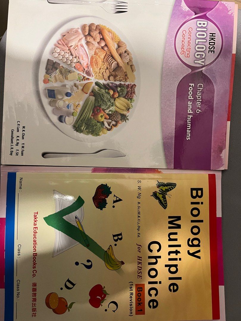 Biology dse 2A 2C ch6 n multiple choice book 1, 興趣及遊戲, 書本 & 文具, 教科書 ...