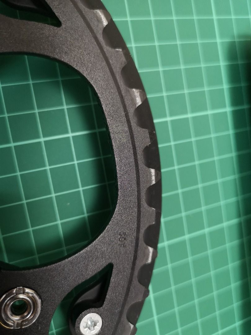 Black edition Brompton Crank arms with 50T chainring Set400, Sports ...