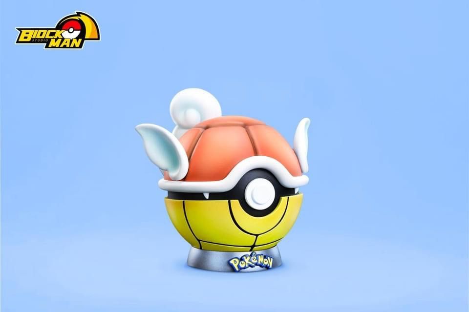 Block Man Studio - Pokeball Series - Wartortle, Hobbies & Toys, Toys ...