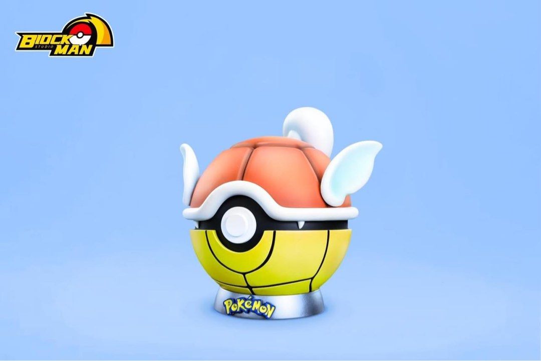 Block Man Studio - Pokeball Series - Wartortle, Hobbies & Toys, Toys ...