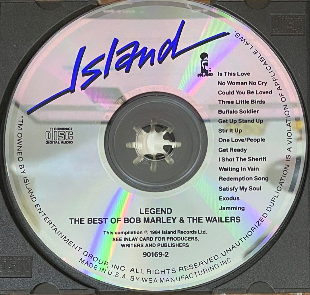 Bob Marley - Legend CD, Hobbies & Toys, Music & Media, CDs & DVDs on ...