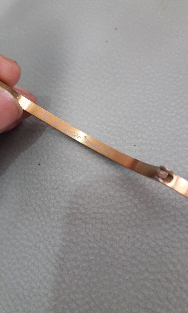 bracelet cartier ring 16, Barang Mewah, Aksesoris di Carousell