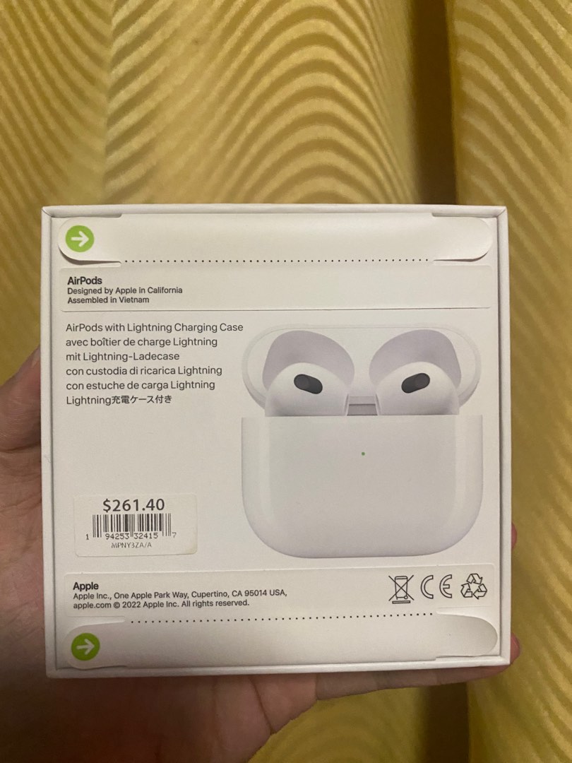 Brand New Air Pods (Gen 3), Audio, Earphones on Carousell