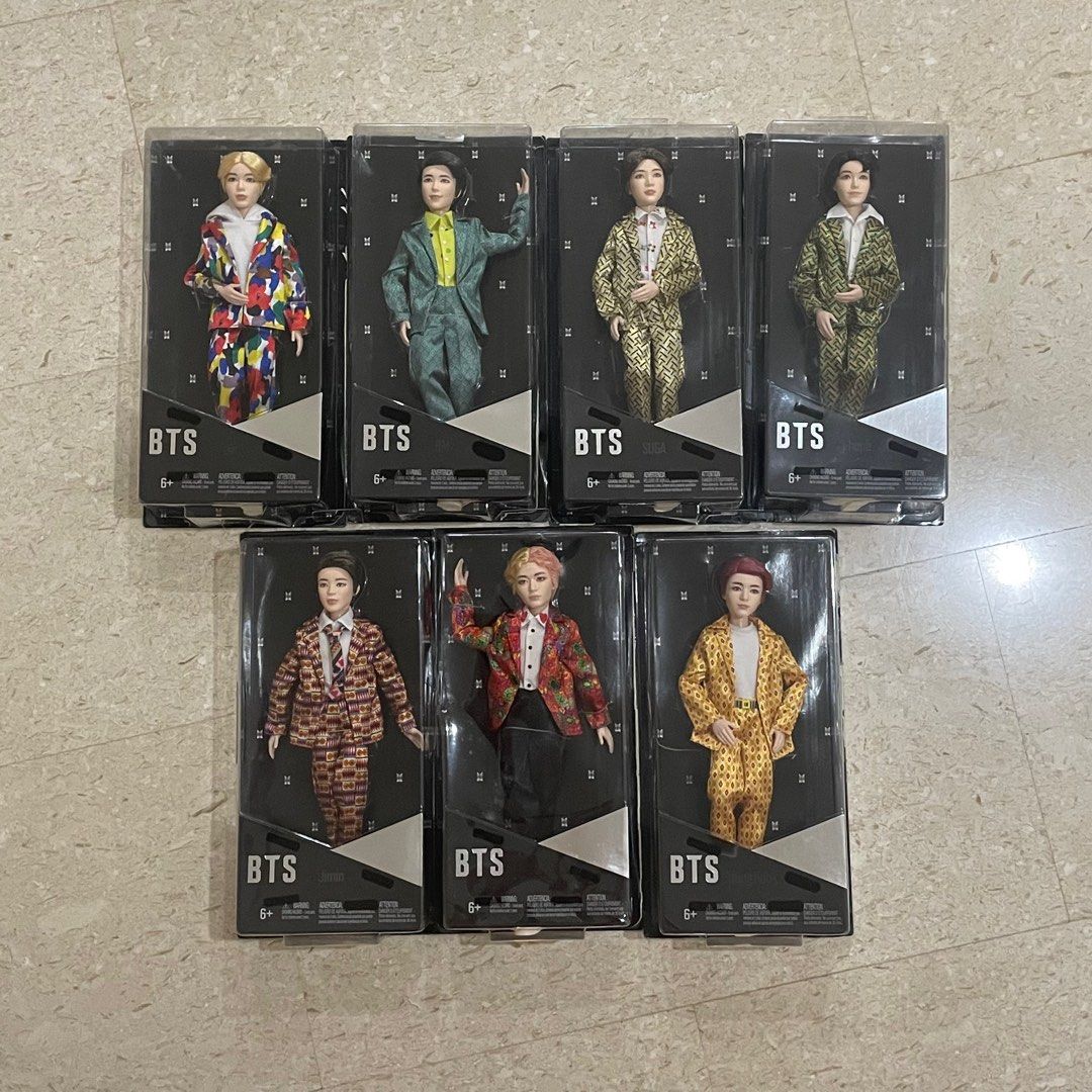 BTS x MATTEL DOLLS (full set of 7), Hobbies & Toys, Toys & Games on ...