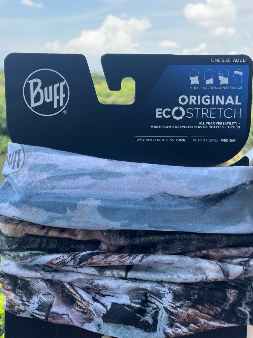 Buff Original Ecostretch neckwear, Sports Equipment, Hiking & Camping ...