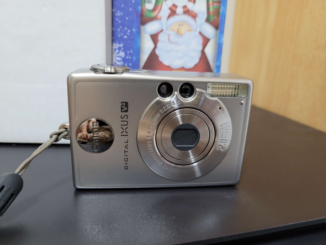 Canon Digital Camera IXUS V2, Photography, Cameras on Carousell