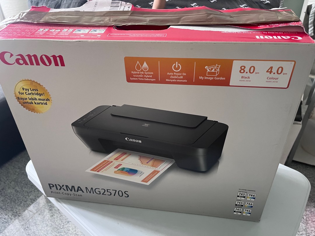 Canon PIXMA MG2570S - fully working. Ink need refill., Computers & Tech ...