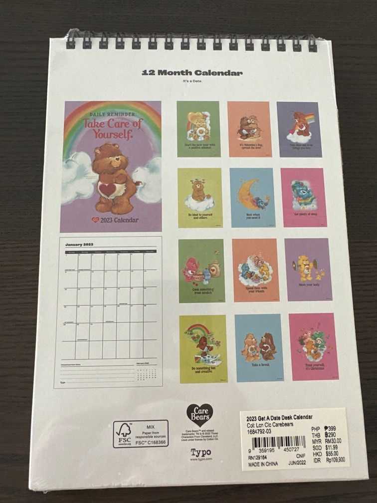 Care Bear Calendar, Women's Fashion, Dresses & Sets, Dresses on Carousell