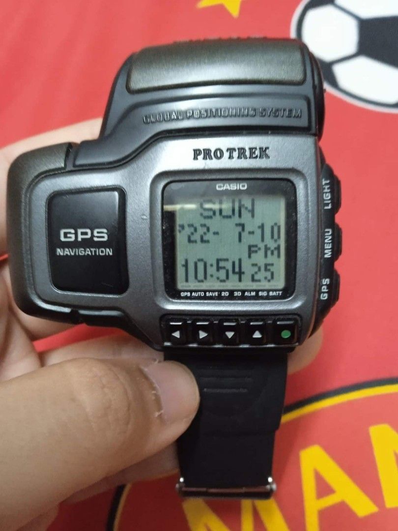 casio vintage original prt-1 gps protrek 1st generation, Men's Fashion ...