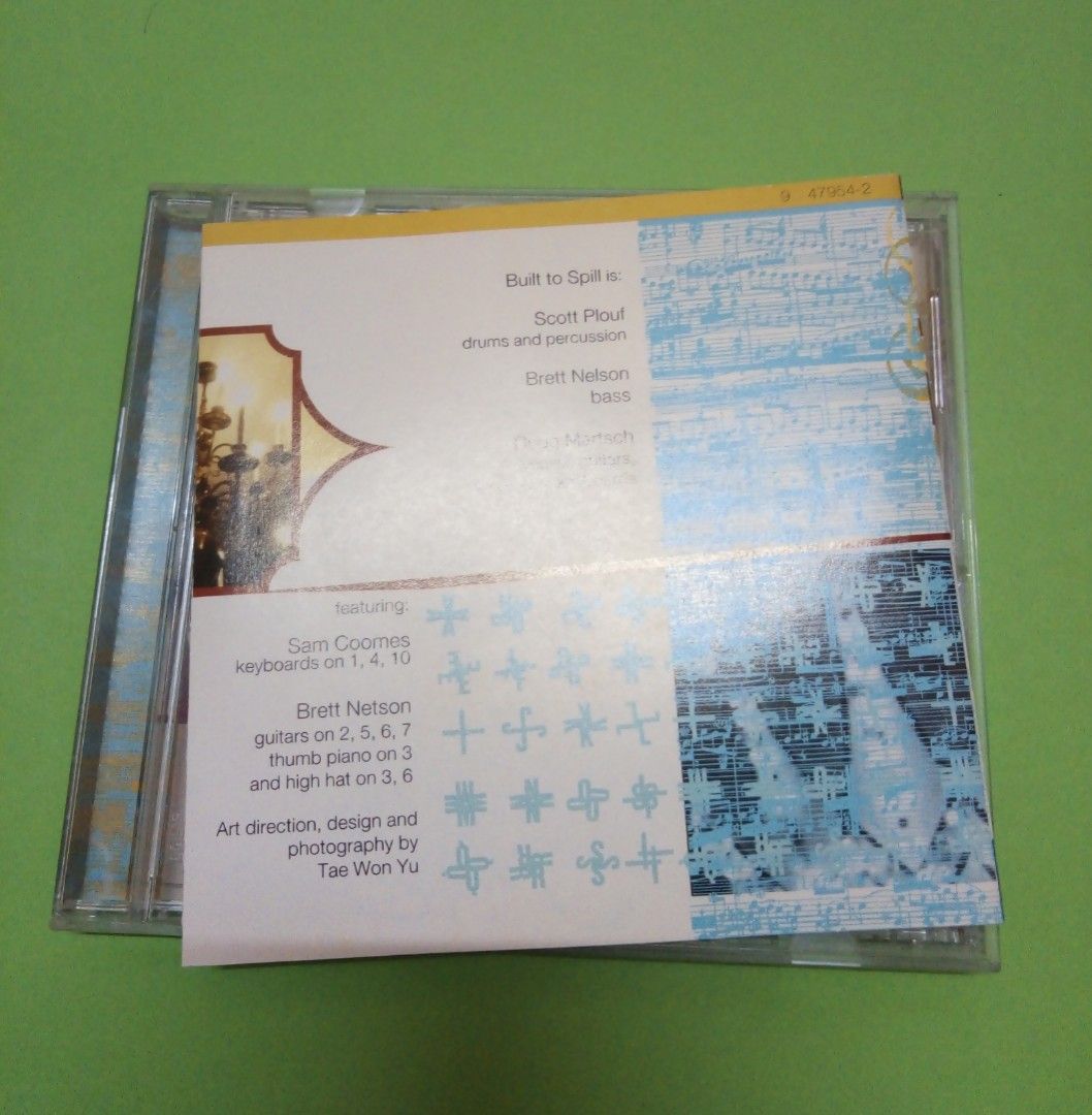 CD BUILT TO SPILL : ANCIENT MELODIES FOR THE FUTURE ALBUM (2001) INDIE ...