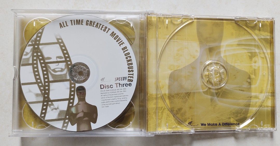 （CD）All Time Greatest Movie Blockbuster 3CD speedy, Hobbies & Toys ...