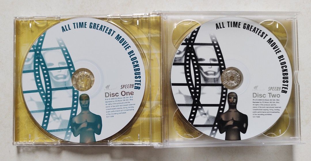 （CD）All Time Greatest Movie Blockbuster 3CD speedy, Hobbies & Toys ...