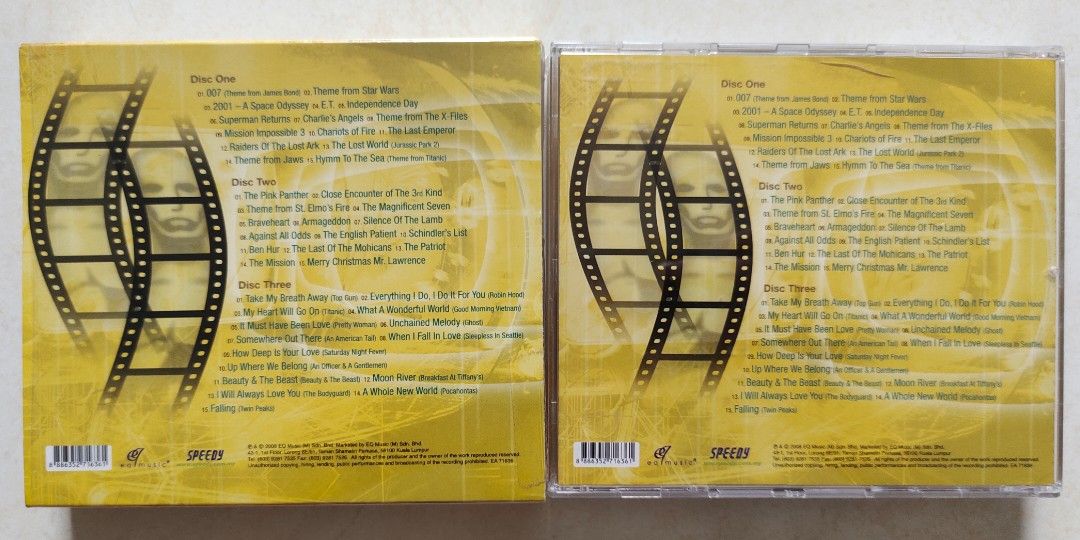 （CD）All Time Greatest Movie Blockbuster 3CD speedy, Hobbies & Toys ...