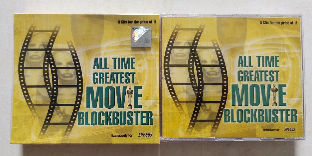 （CD）All Time Greatest Movie Blockbuster 3CD speedy, Hobbies & Toys ...