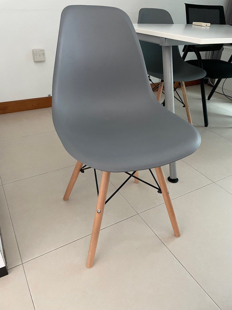 Chair unbuilt eames design replica, Furniture & Home Living, Furniture ...