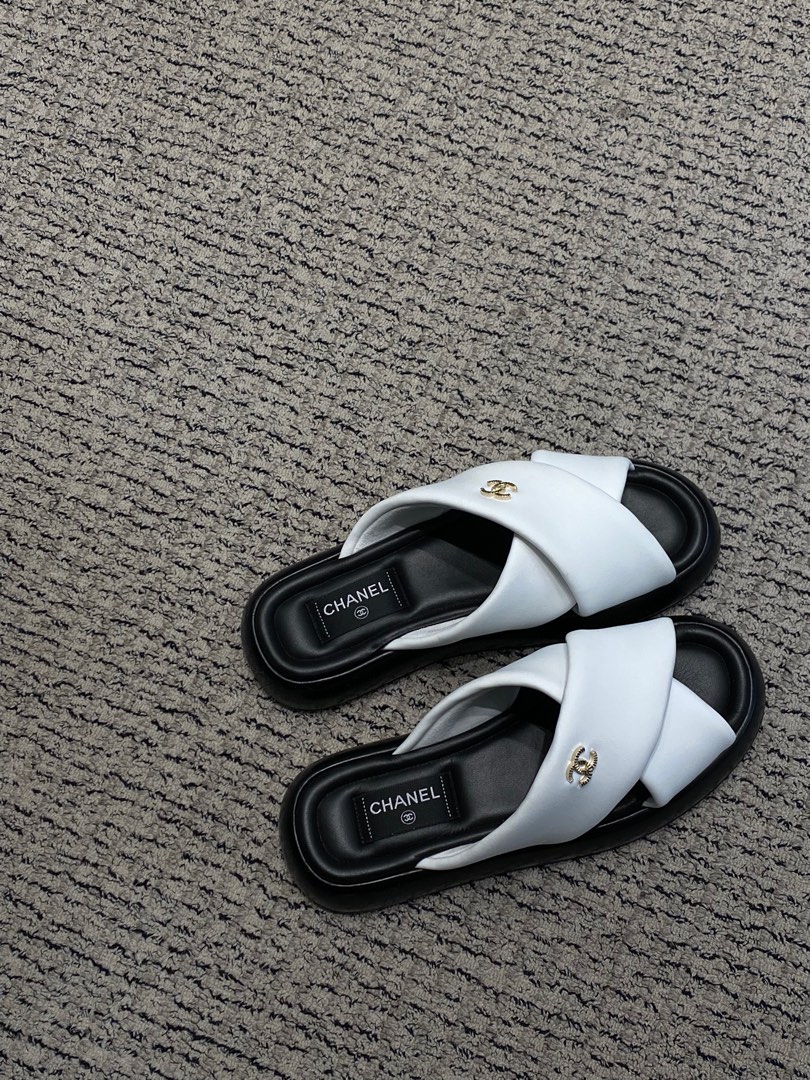 CHANEL MULES, Luxury, Sneakers & Footwear on Carousell