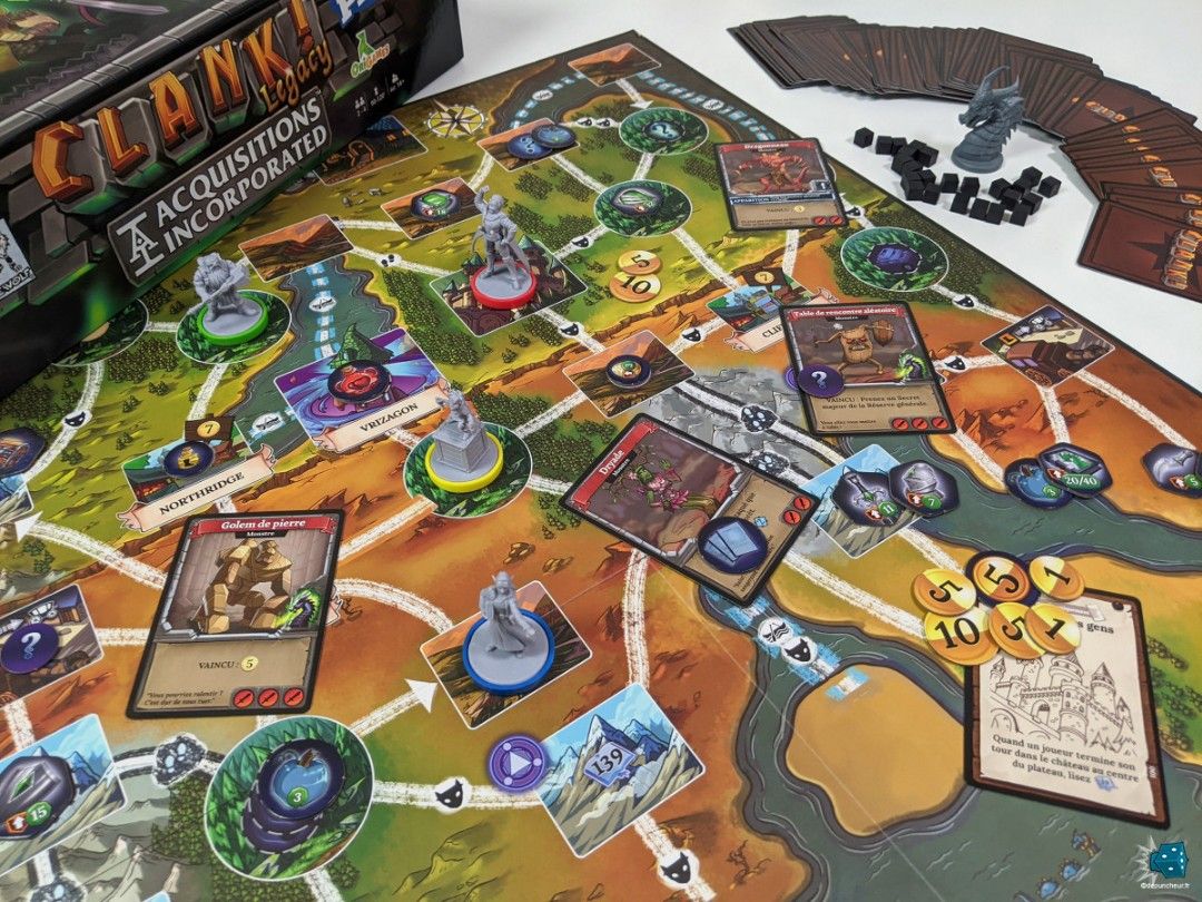 Clank! Legacy Acquisitions Incorporated Board Game (Authentic, BNIS ...