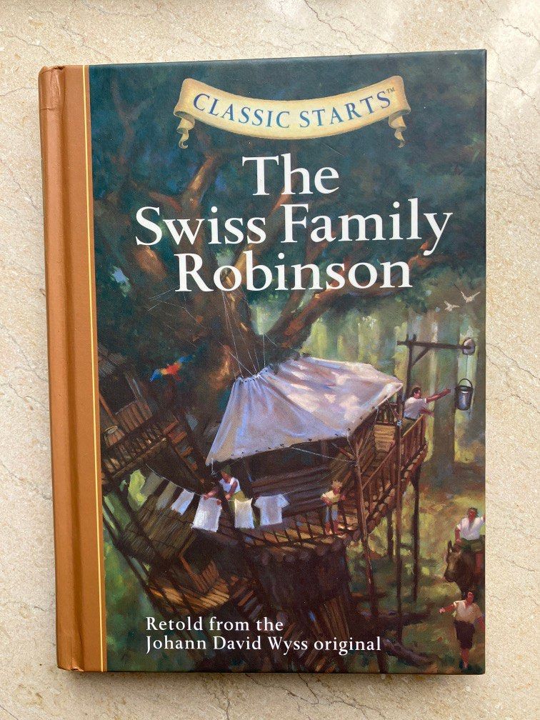 3-in-1 Classics for Children: The Swiss Family Robinson, Five Little ...