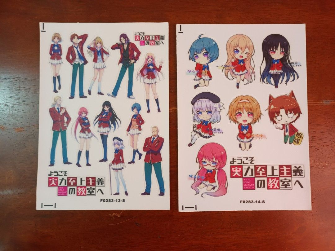 classroom of the elite sticker, Hobbies & Toys, Collectibles ...