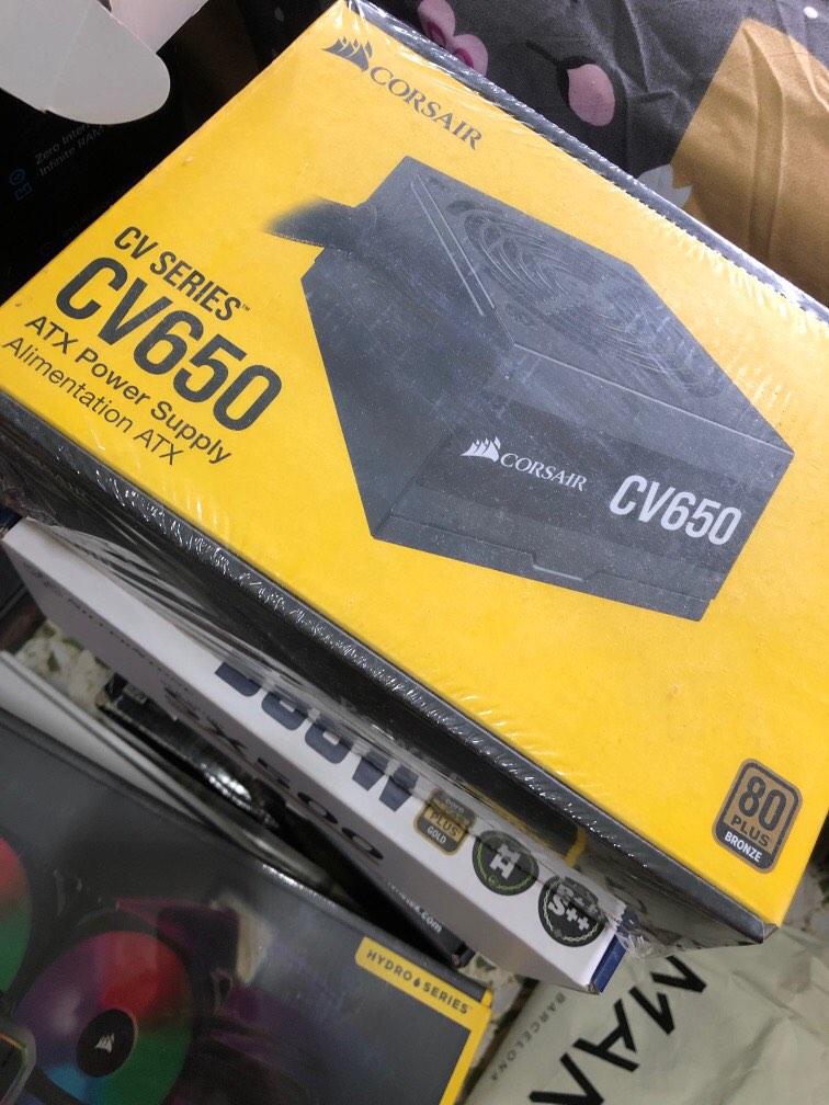 Corsair CV Series CV650 - 650 Watt , Computers & Tech, Parts ...