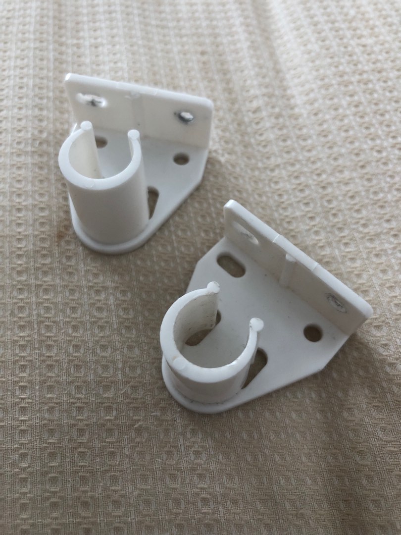 Curtain rod bracket 16mm (plastic) from Spotlight, Furniture & Home ...