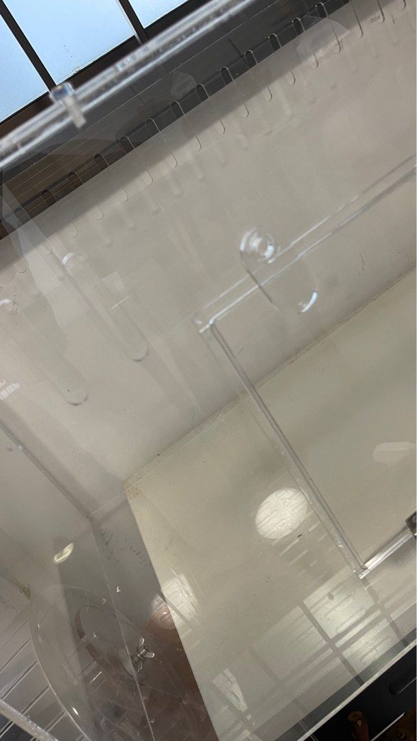 Custom Hamster Acrylic Cage with Lid, Pet Supplies, Homes & Other Pet ...