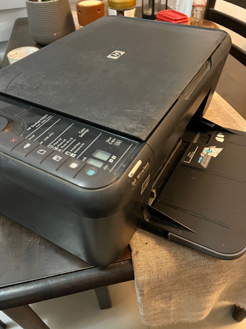 Damage - HP wireless printer (copy, scanner, print), Computers & Tech ...