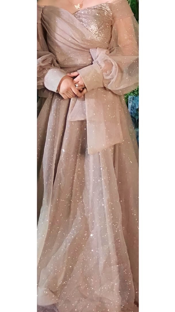 Debut / JS Prom Gown, Women's Fashion, Dresses & Sets, Evening dresses ...