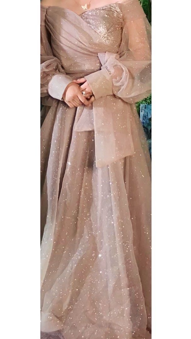 Debut / JS Prom Gown, Women's Fashion, Dresses & Sets, Evening dresses ...