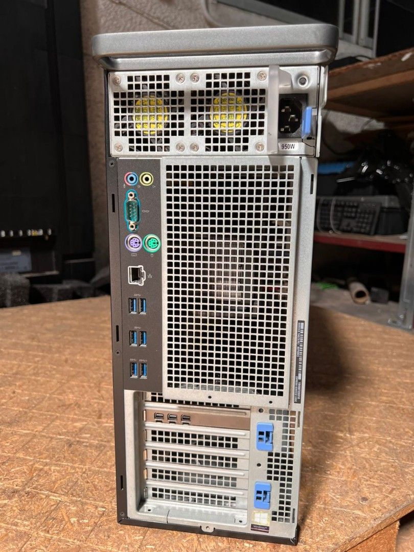 Dell Precision Intel Xeon W-2102 + 1TB HDD + 512GB SSD WorkStation ...