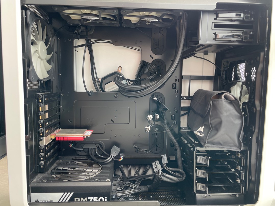 Desktop casing + psu + cpu cooler, Computers & Tech, Parts ...