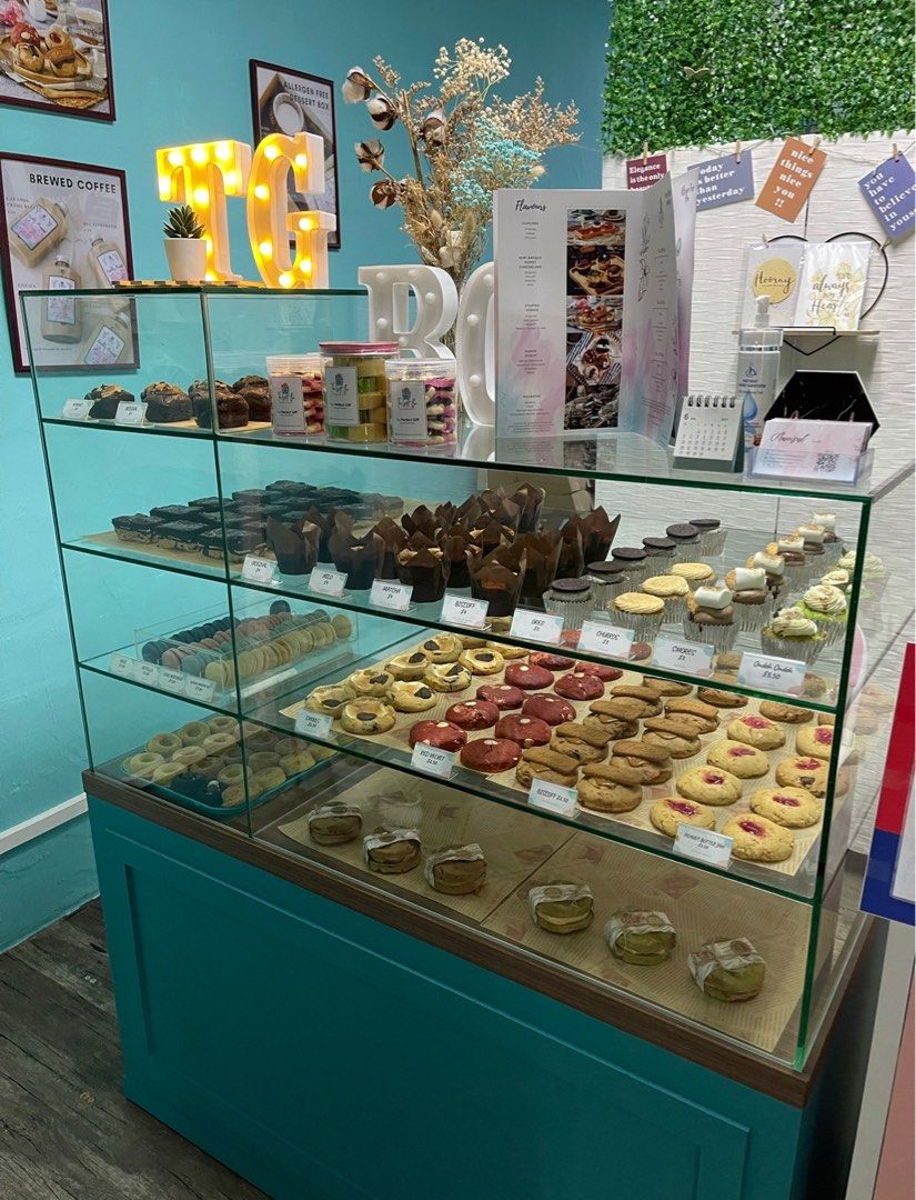 Dessert/Bakery Display Counter, Furniture & Home Living, Furniture ...