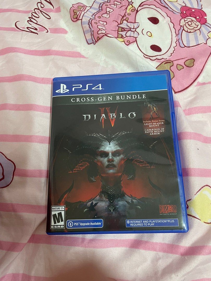 Diablo 4 PS4 PS5 Games, Video Gaming, Video Games, PlayStation on Carousell